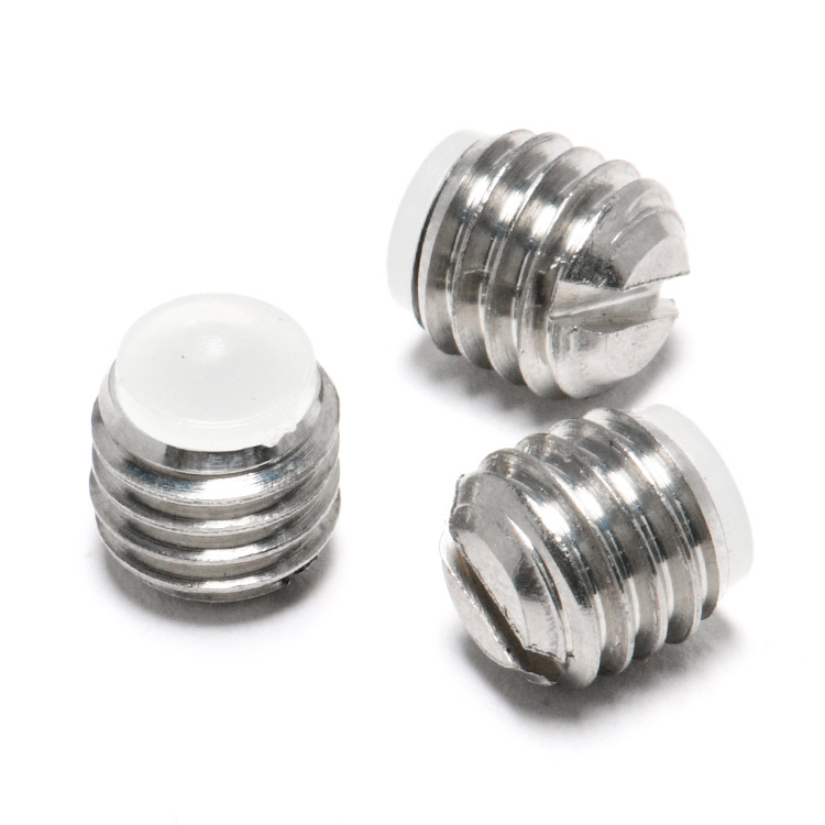 Plastic Tip Slotted Headless Screws - Buy cone point set screws, socket ...