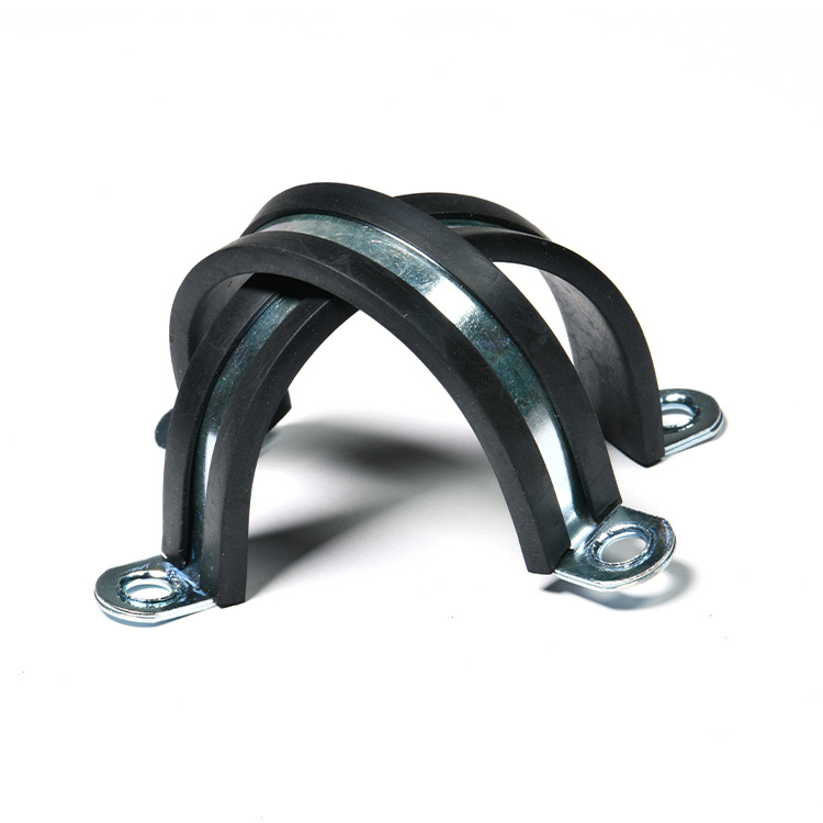 Rubber Cushioned U Type Pipe Clamp - Buy Rubber Cushioned U Type Pipe Clamp Product on Hand ...